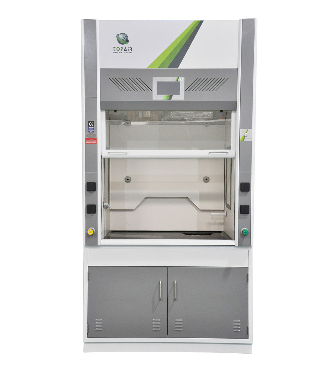 metal fume hood frontal lite | Labosistema